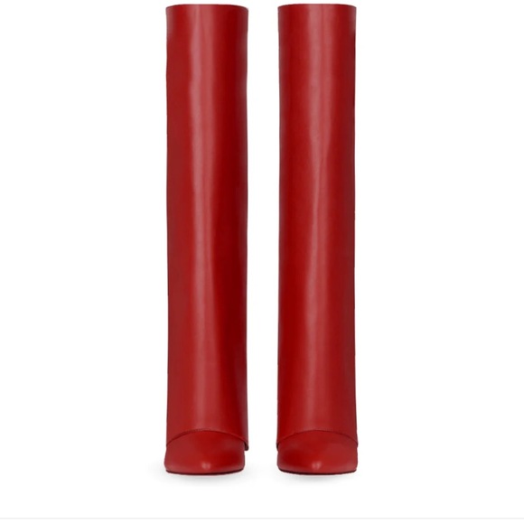 identita | Shoes | Brand New Identit Boots Rafaela Red Leather | Poshmark